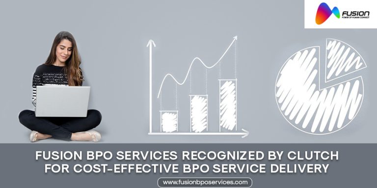 Fusion BPO Services Recognized by Clutch for Cost-Effective BPO